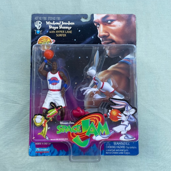 Warner Bros. | Toys | 9s Space Jam Action Figure Toys Michael Jordan ...